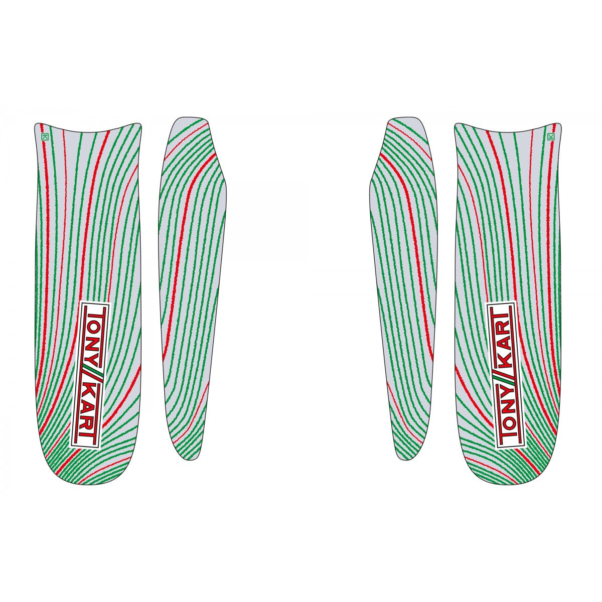 2025 OTK Tony Kart Cadet M8 Side Pod Sticker Kit 0307.LB3T – LMR Kart Store