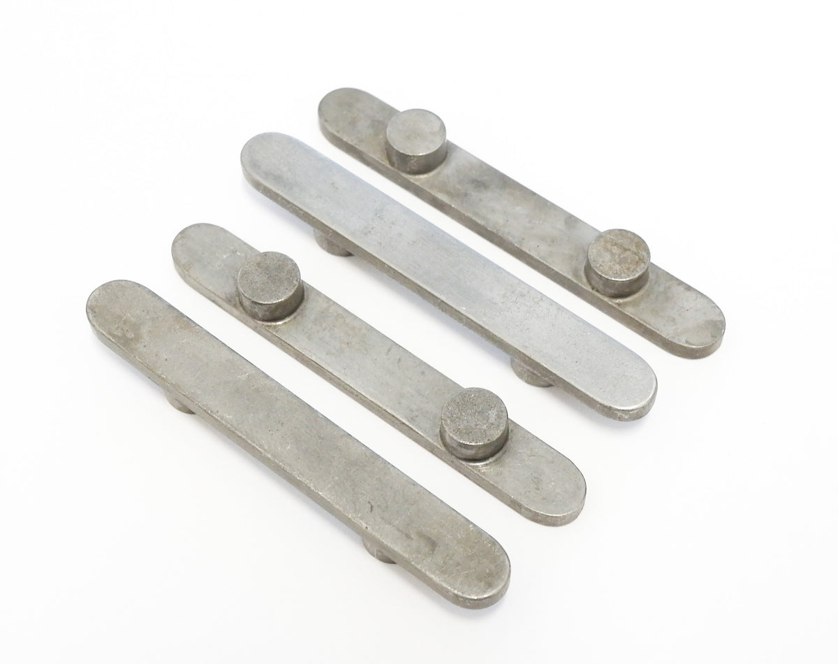 Set of 4 2 Peg Axle Key Ways 30mm x 8mm – LMR Kart Store