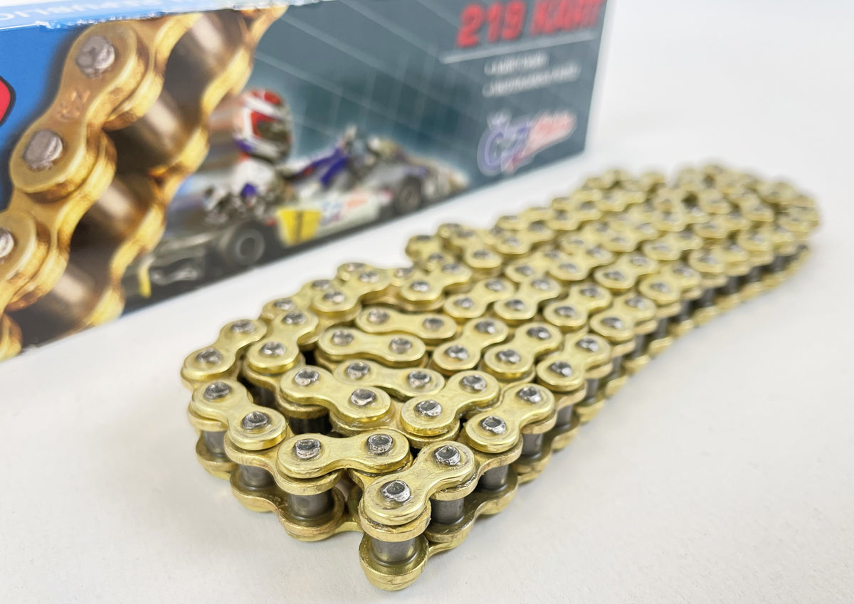 CZ Racing 219 Pitch Gold Chain – LMR Kart Store