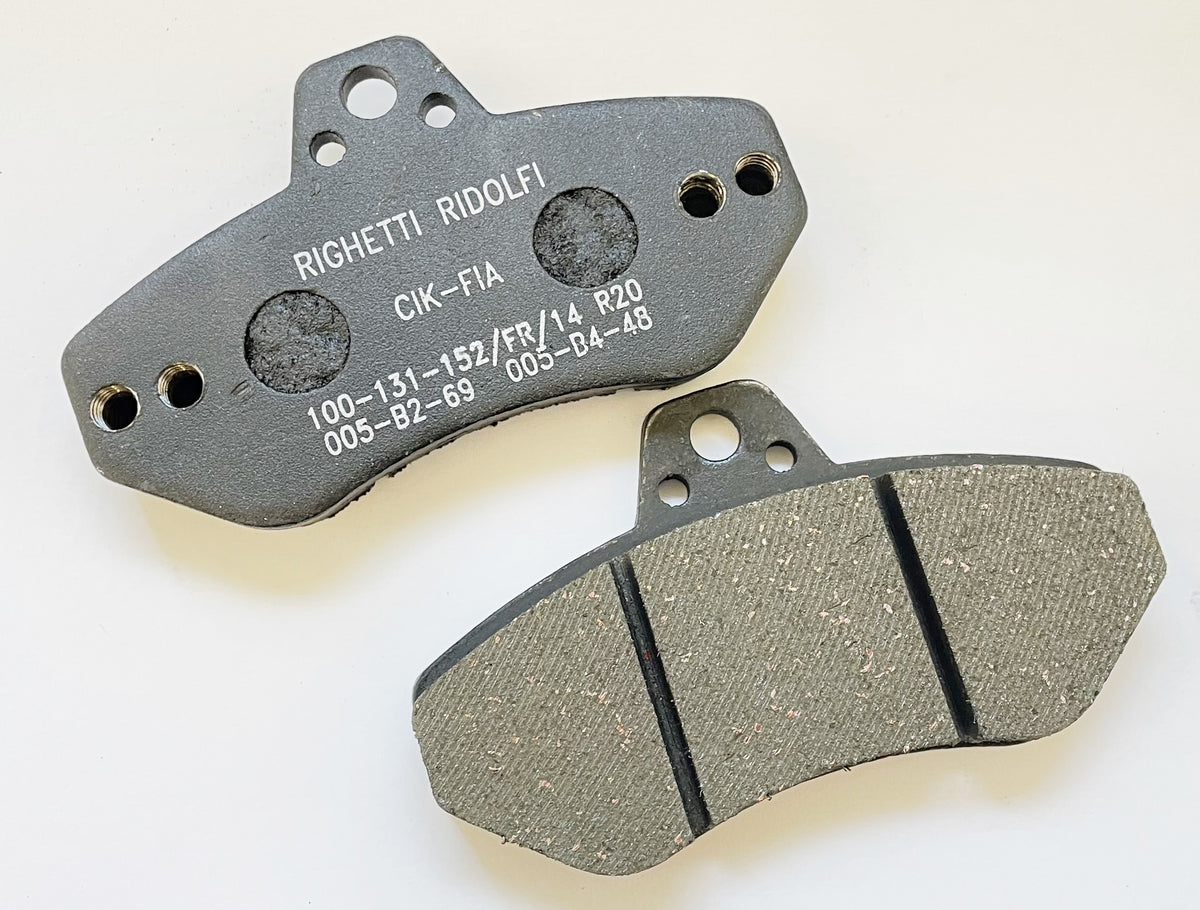 Set of Righetti Ridolfi Black (Hard) Brake Pads – LMR Kart Store