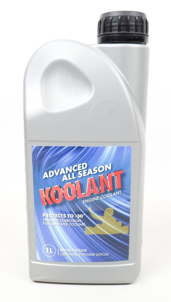 Koolant - Pre-Mixed Radiator Coolant / Anti-freeze 1L – LMR Kart Store